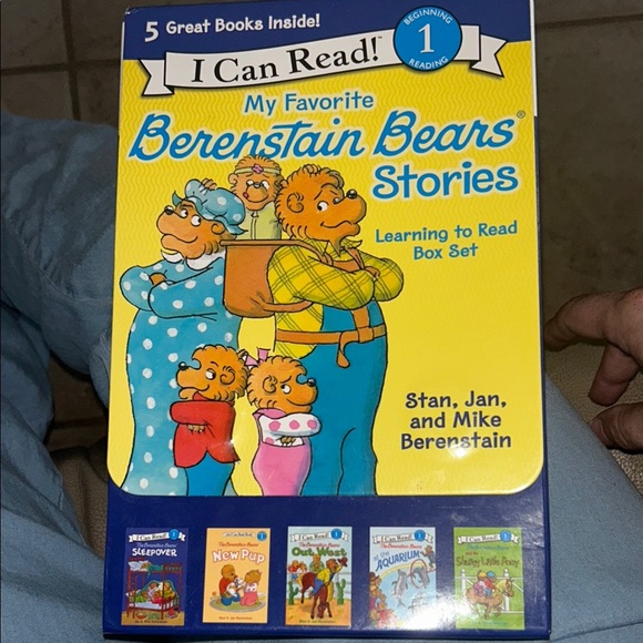 Toys | I Can Read The Berenstain Bears Stories Level 1 Learning To Read ...
